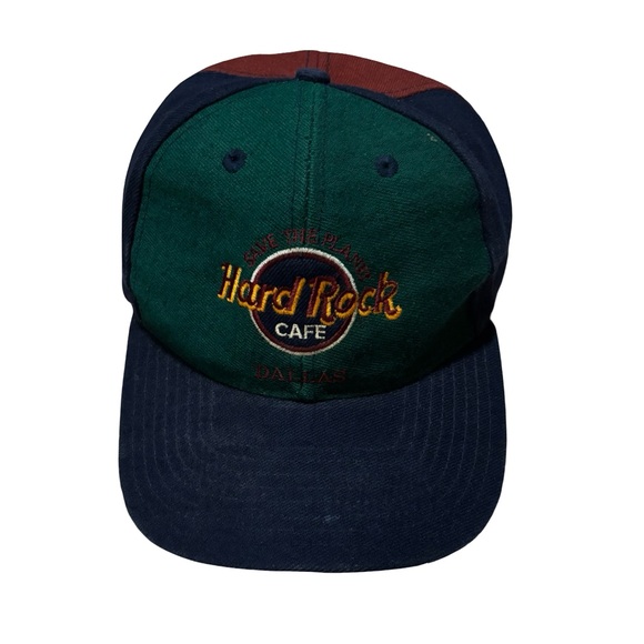 Hard Rock Cafe | Accessories | Vintage Hard Rock Cafe Cap Snap Back ...